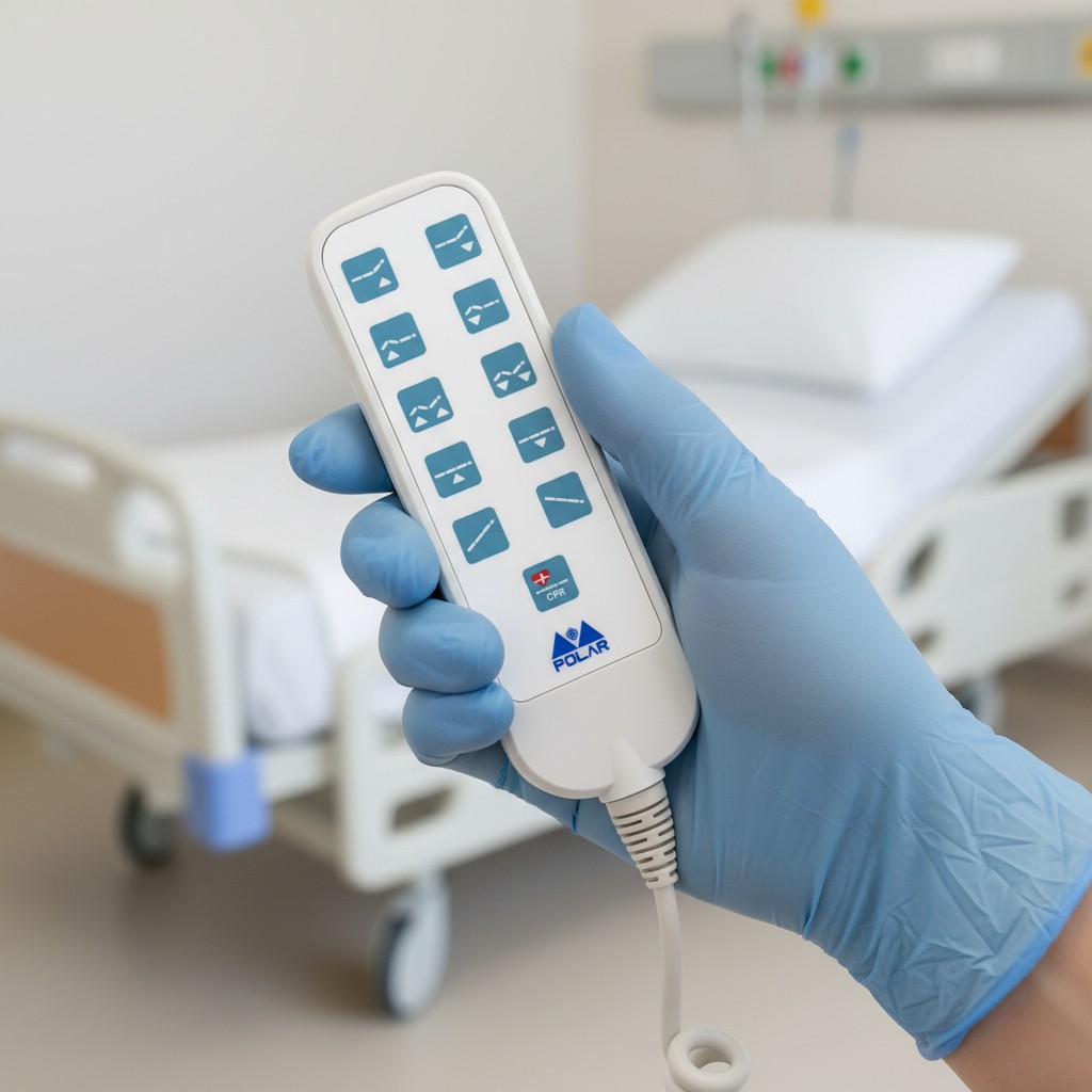 5 Function Remote for Hospital Beds | Polar Automation