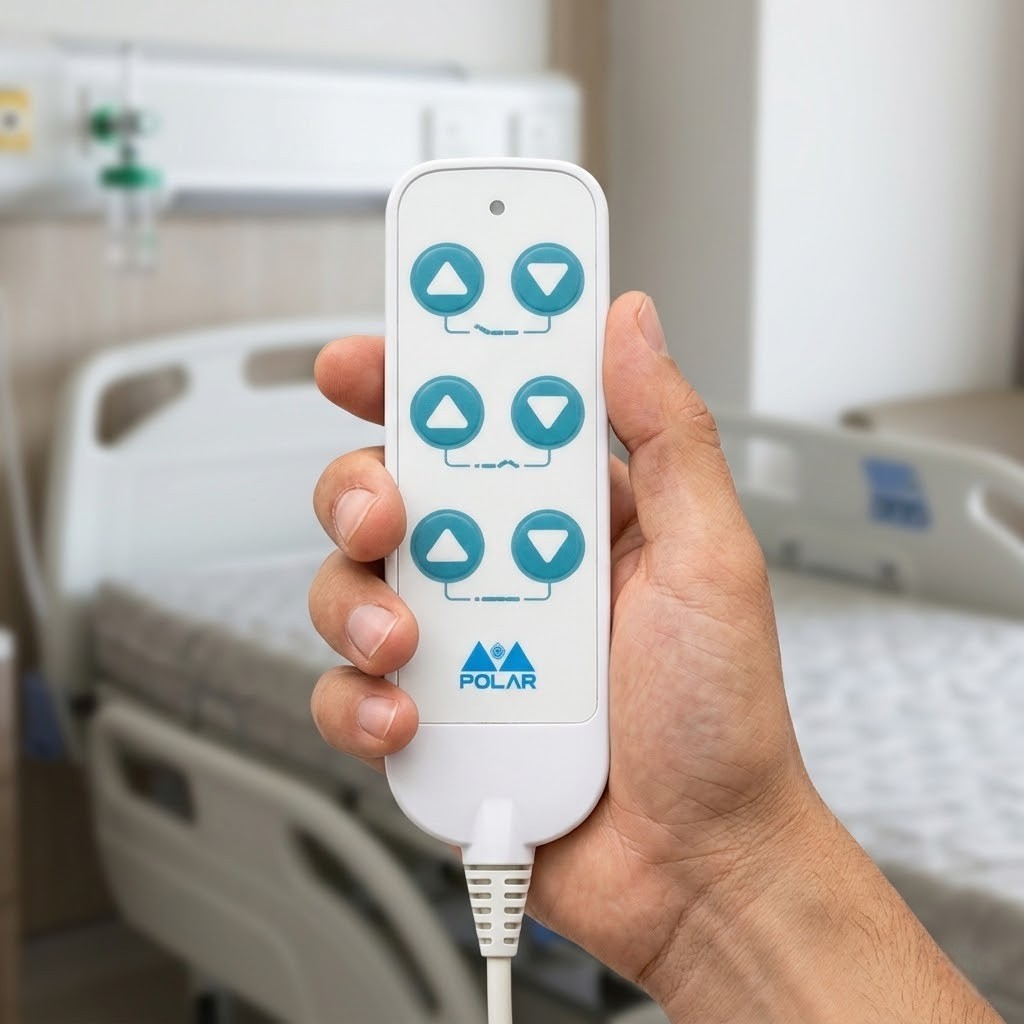 3 Function Remote for Hospital Beds | Polar Automation